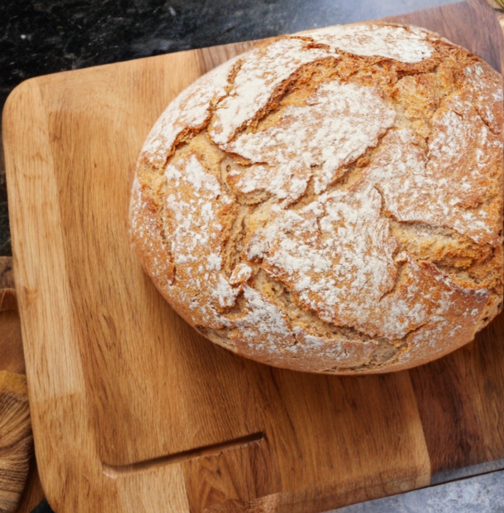 Paine rotunda cu maia - 0,5 kg - La Bursucul Ghiftuit